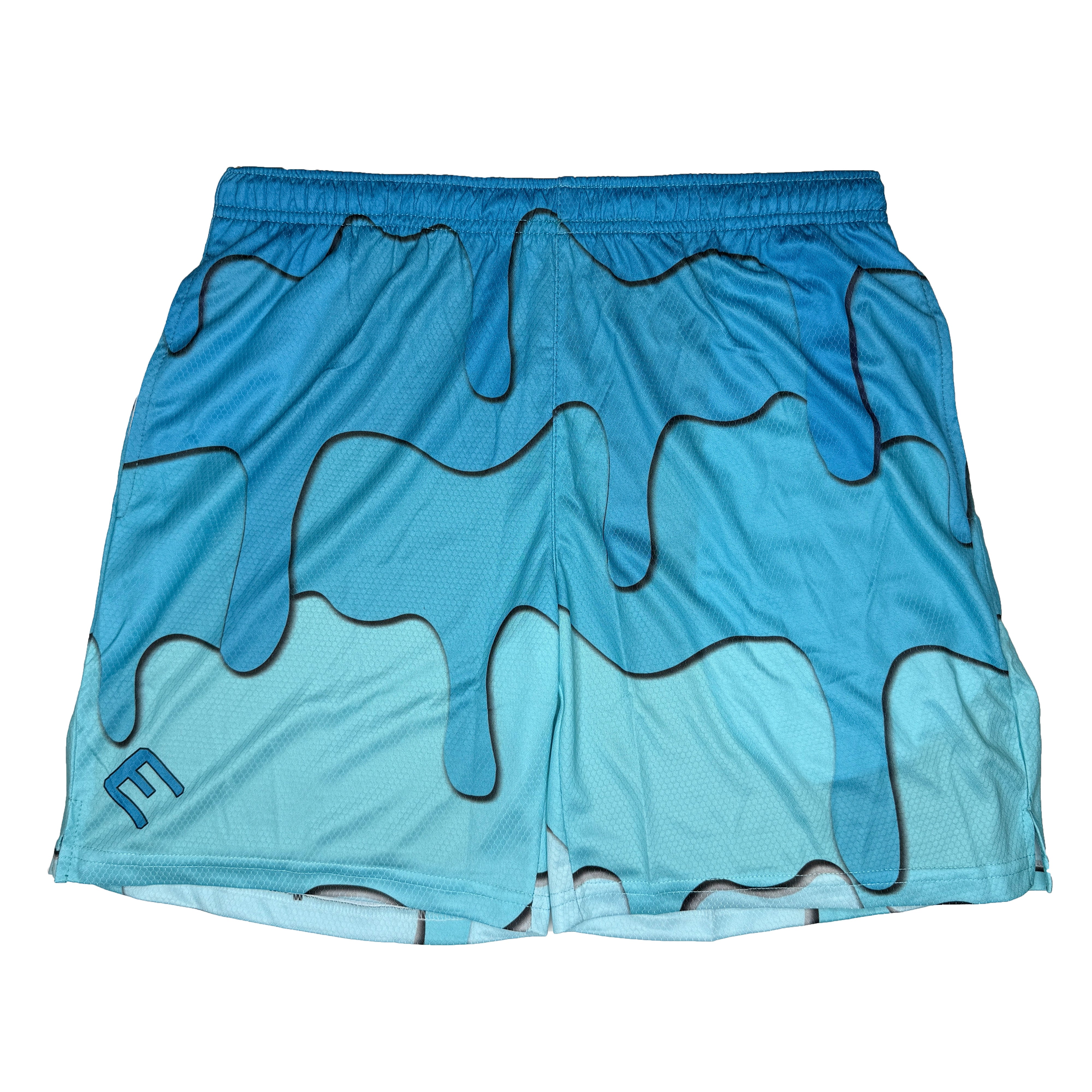 SteinMart.com | Blue Drippy Shorts – Stein Mart