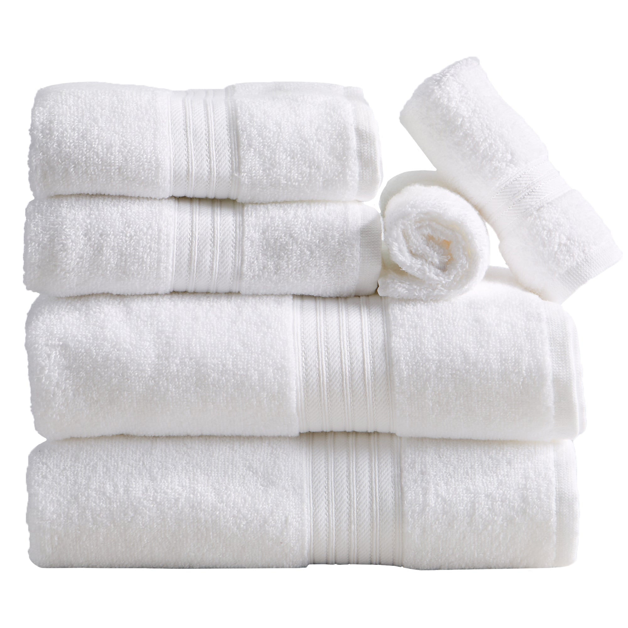 SteinMart.com | Cotton Terry Bath Towel Set - Cooper Collection – Stein ...